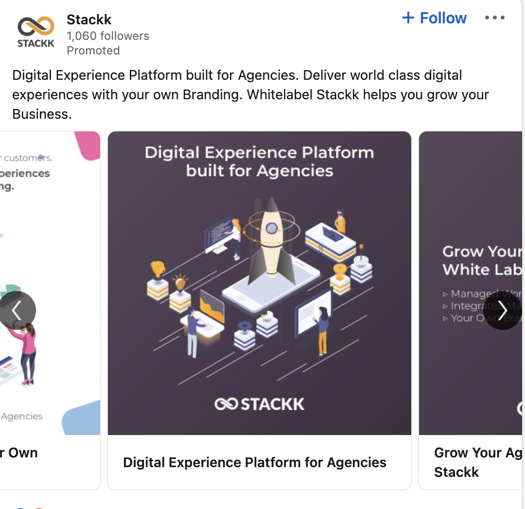 LinkedIn Ad Types with Example Ads - CommonMind