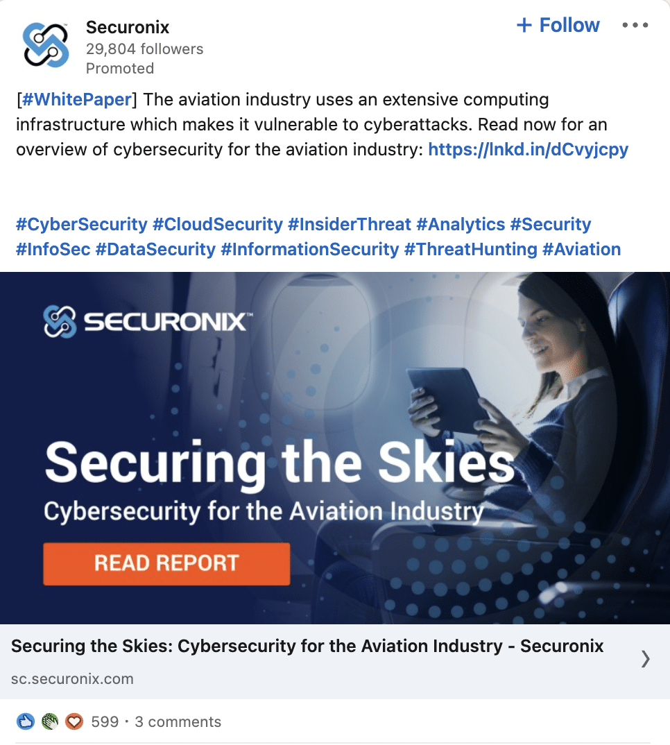 LinkedIn Ad Types with Example Ads - CommonMind