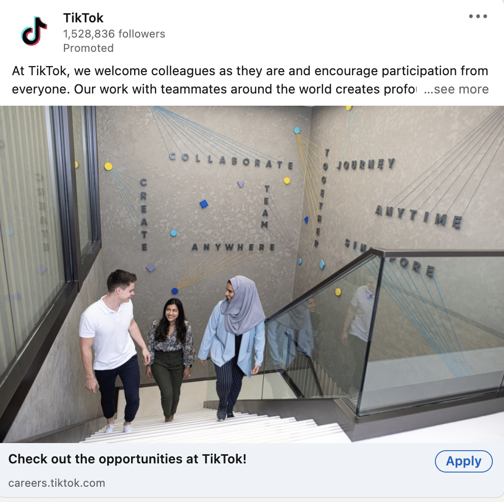 LinkedIn Ad Types with Example Ads - CommonMind